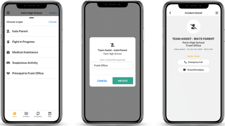 Emergency Management System for Schools