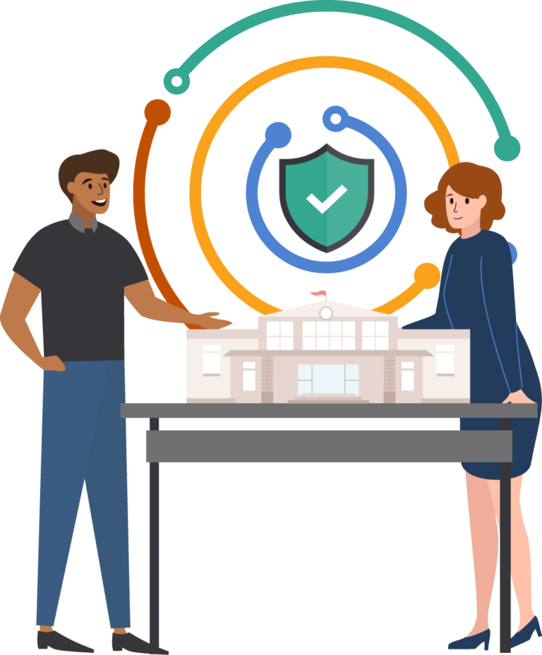 What is a wearable panic button for schools?